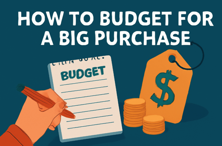 How to Budget for a Big Purchase – techsmoney.com